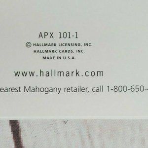 Hallmark | Accents | Mahogany Hallmark Angel Greeting Card | Poshmark